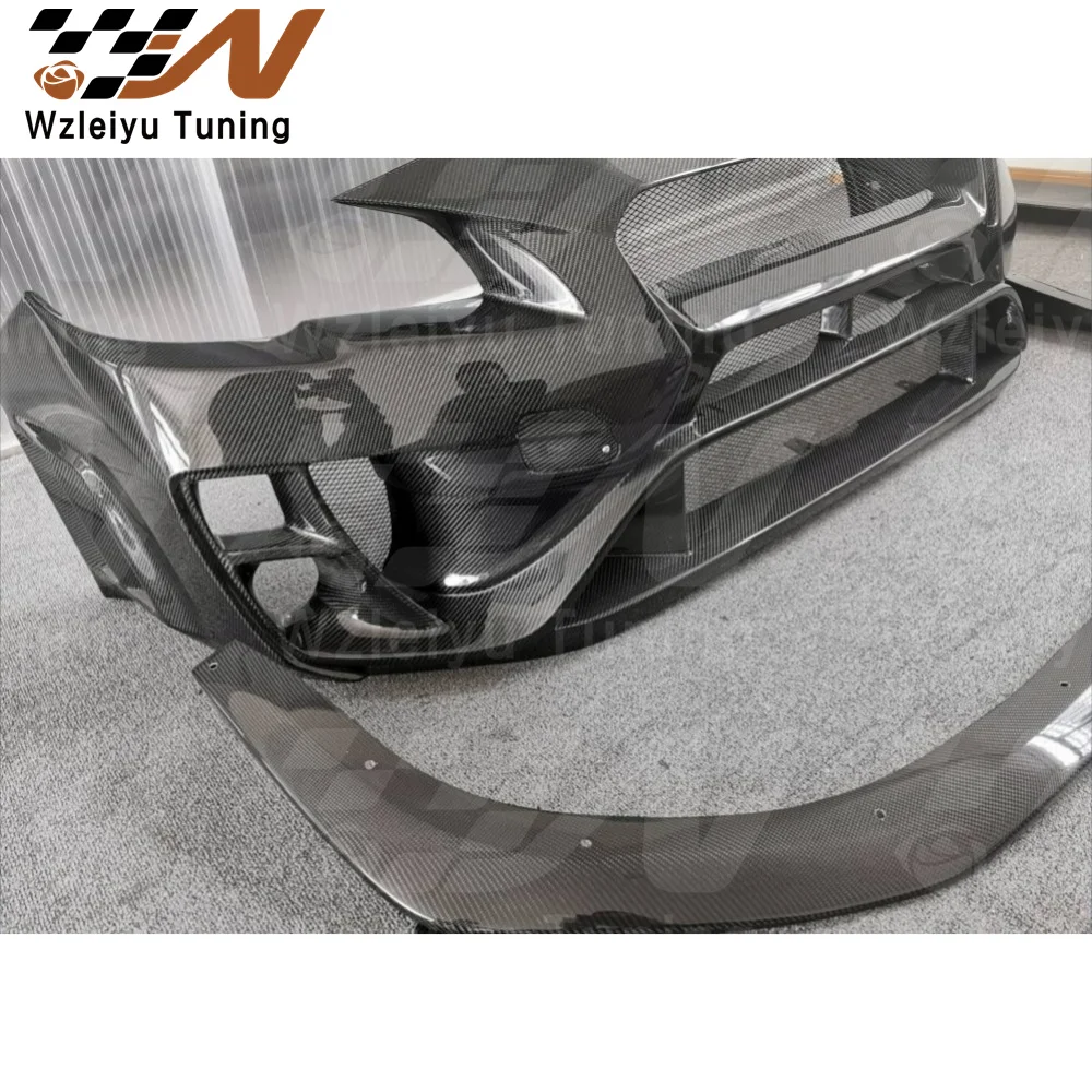 VS Style Full Carbon Fiber Front Bumper Kit for Subaru WRX STI 15-19