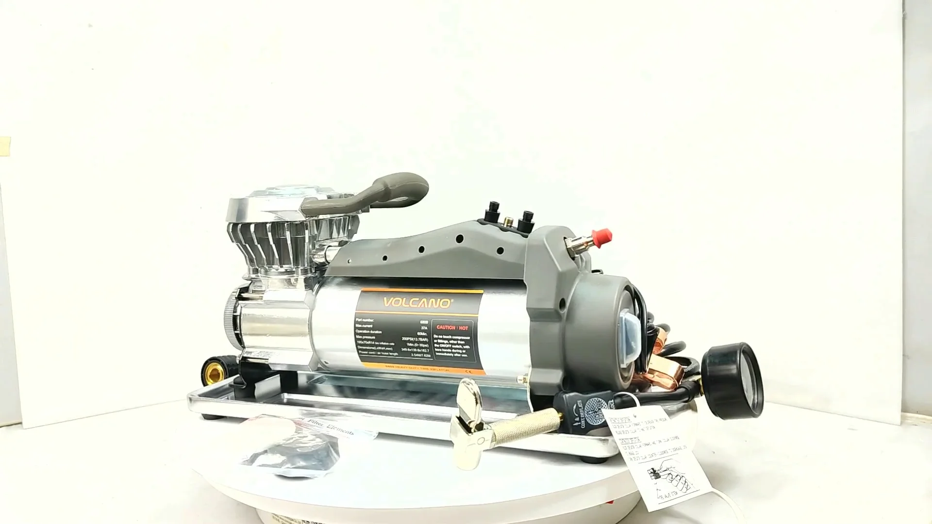 Single Cylinder 4x4 Suv Heavy Duty Car Air Pump Big Tire Used Air ...