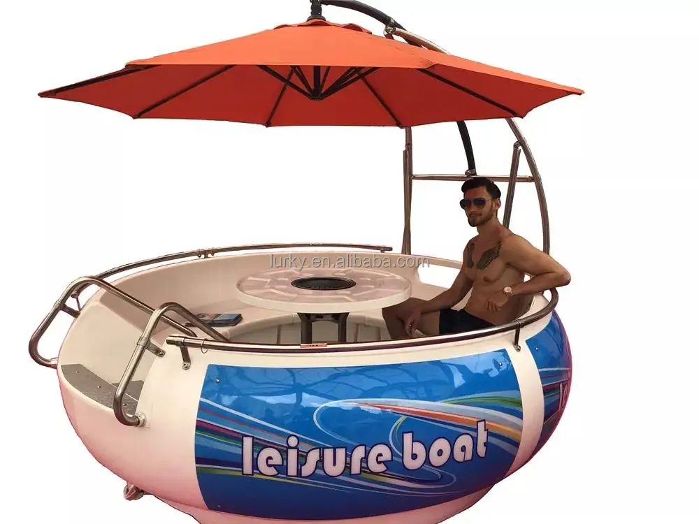 6 9 seats electric BBQ donut boat for sale Electric water bbq donut boat Alibaba