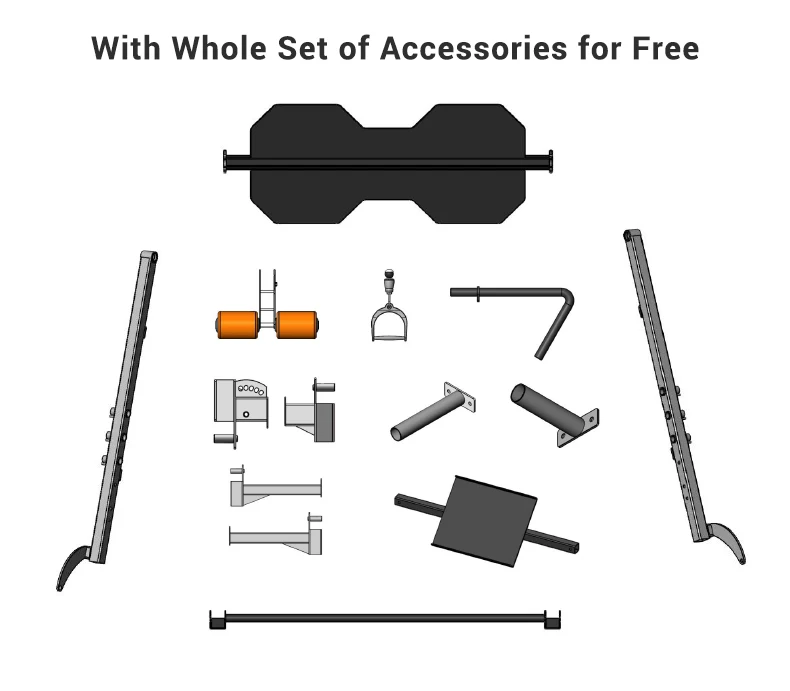 Commercial Squat Rack - Versatile Strength Training Equipment