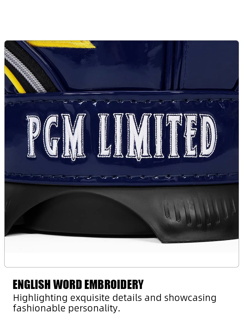 PGM QB140 custom PU golf cart bag embroidery waterproof staff golf bag-企业官网