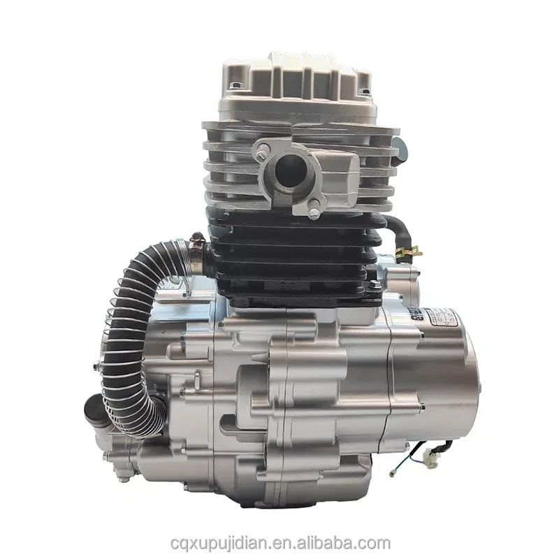 Four-stroke Two-cylinder Water-cooled 6-speed 400cc Motorcycle Engine ...