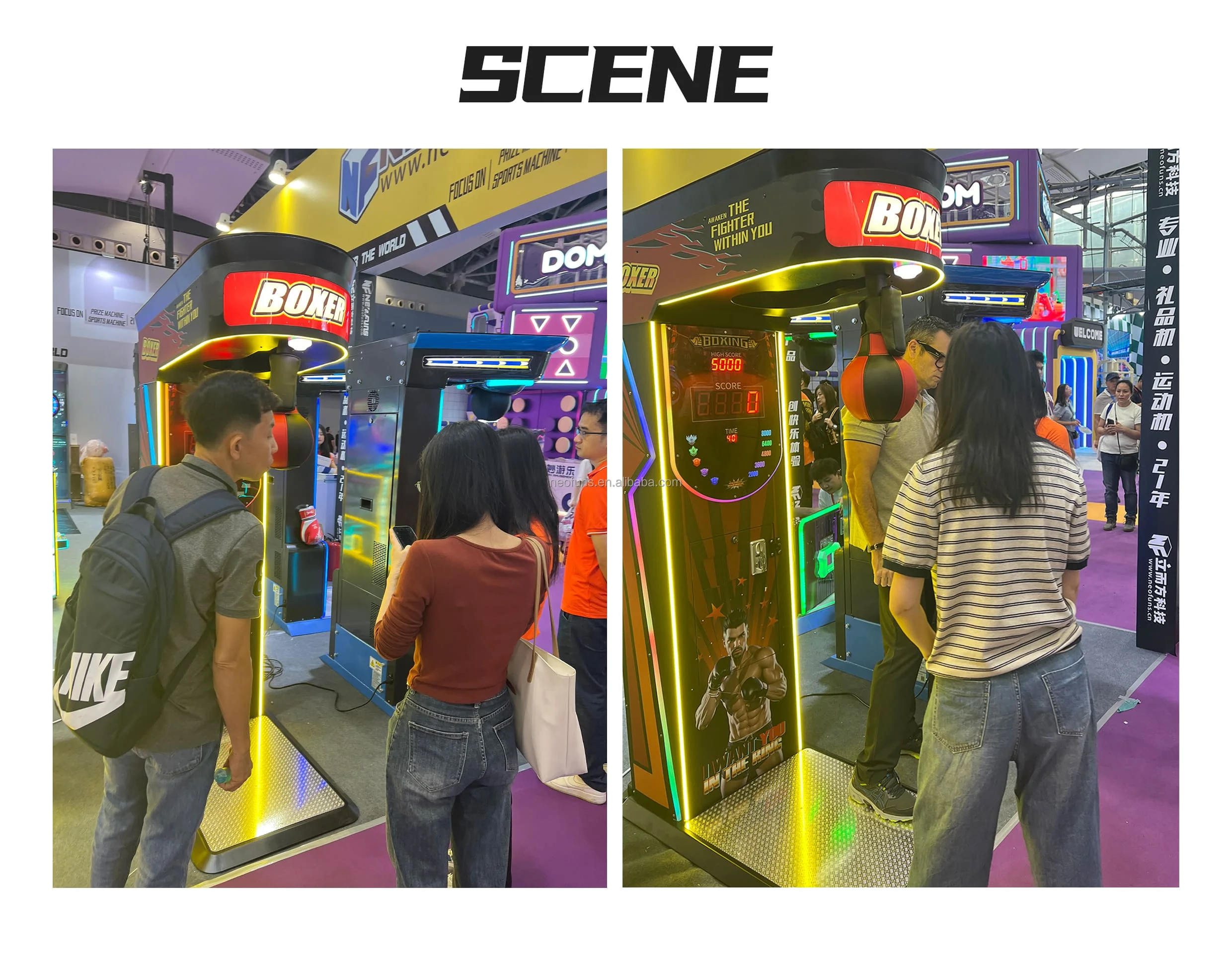 Neofuns Boxing Champion - Arcade Street Amusement Game