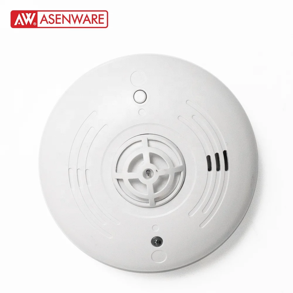 Asenware 10 Yeas Fire Alarm Heat Temperature Detector Battery Operated ...
