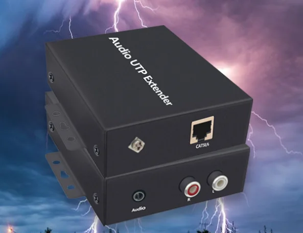 Stereo Hi-Fi Audio Balun - 500M Analog Audio Extender