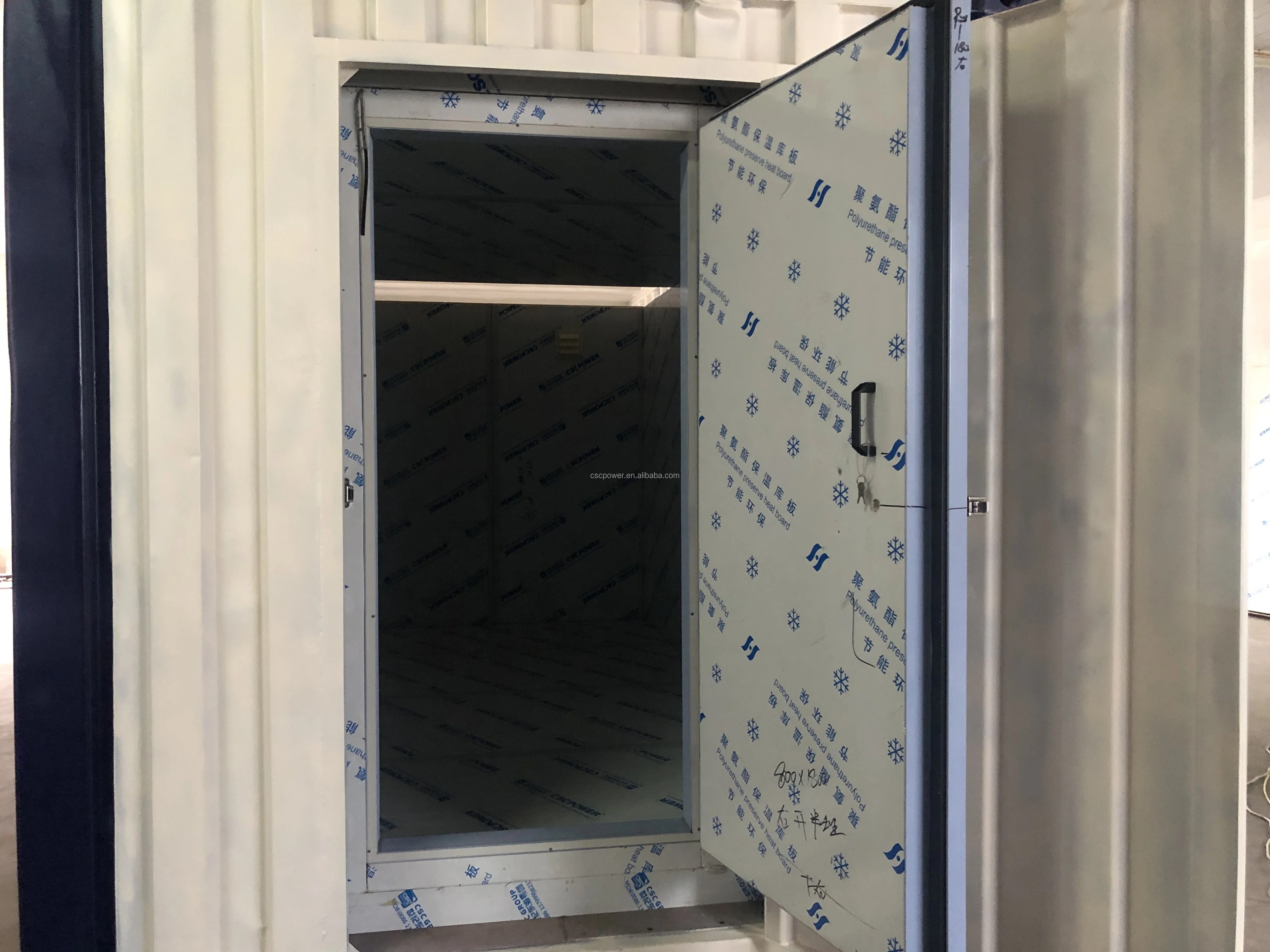 40ft Container Solar Powered Food Cold Storage Rooms Walk In Freezer ...