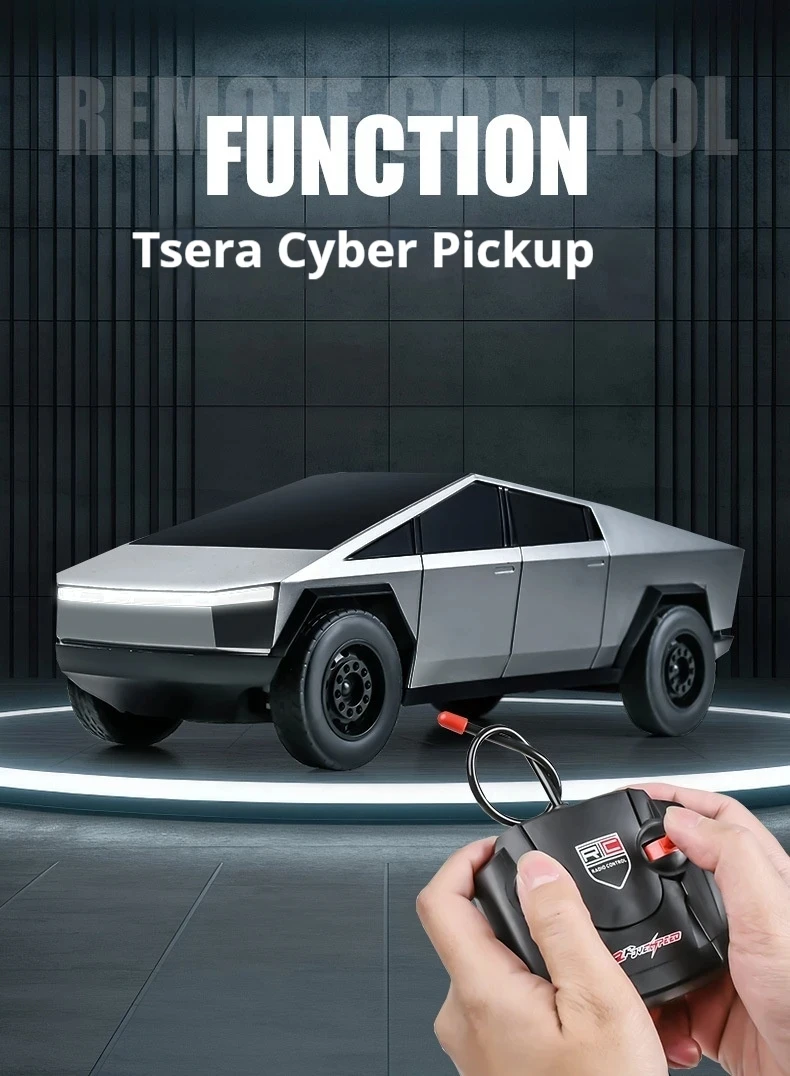 1:14 Tesla Remote Control Car - Music Edition & Cyber Pickup