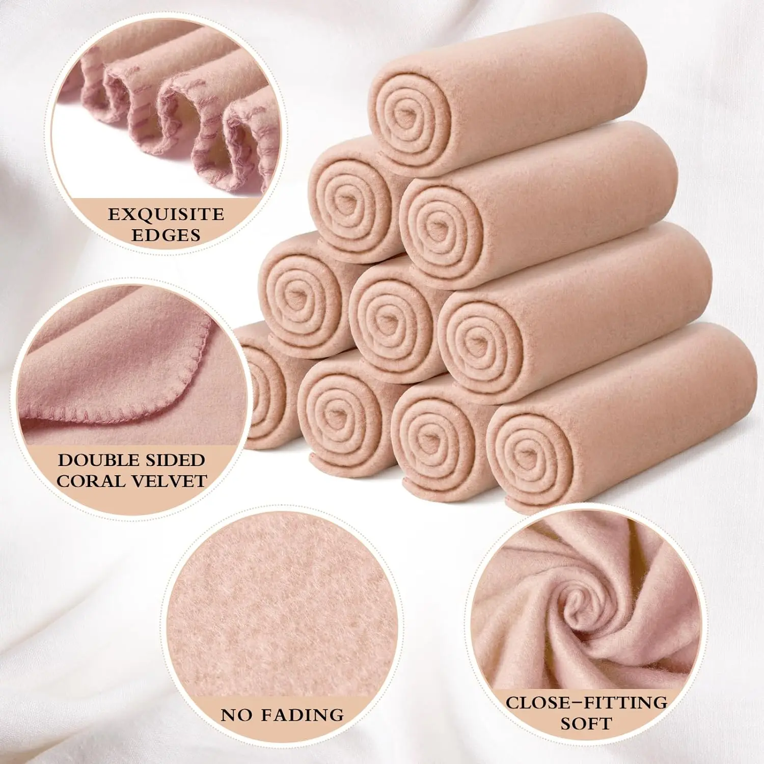 Free Sample Cheap Custom Wholesale Solid Color Super Soft Blank Throw ...