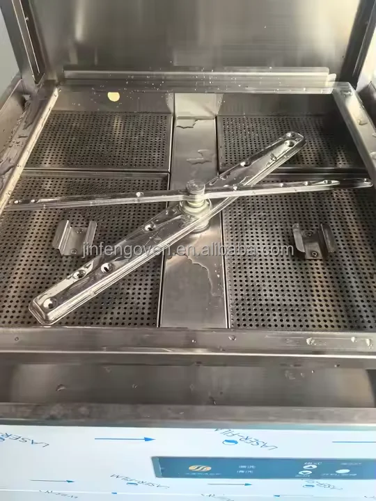 Large Capacity Commercial Dishwasher - Automatic Industrial Flight Type ...