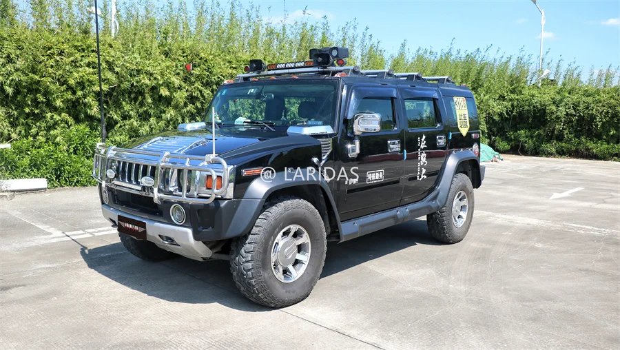For Hummer H2 Wide Body Kit - New Fiberglass Front & Rear Bumper Fender ...