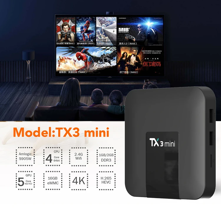 Competitive Price Tx3 Mini Media Streaming Android Box 2gb Android Tv ...