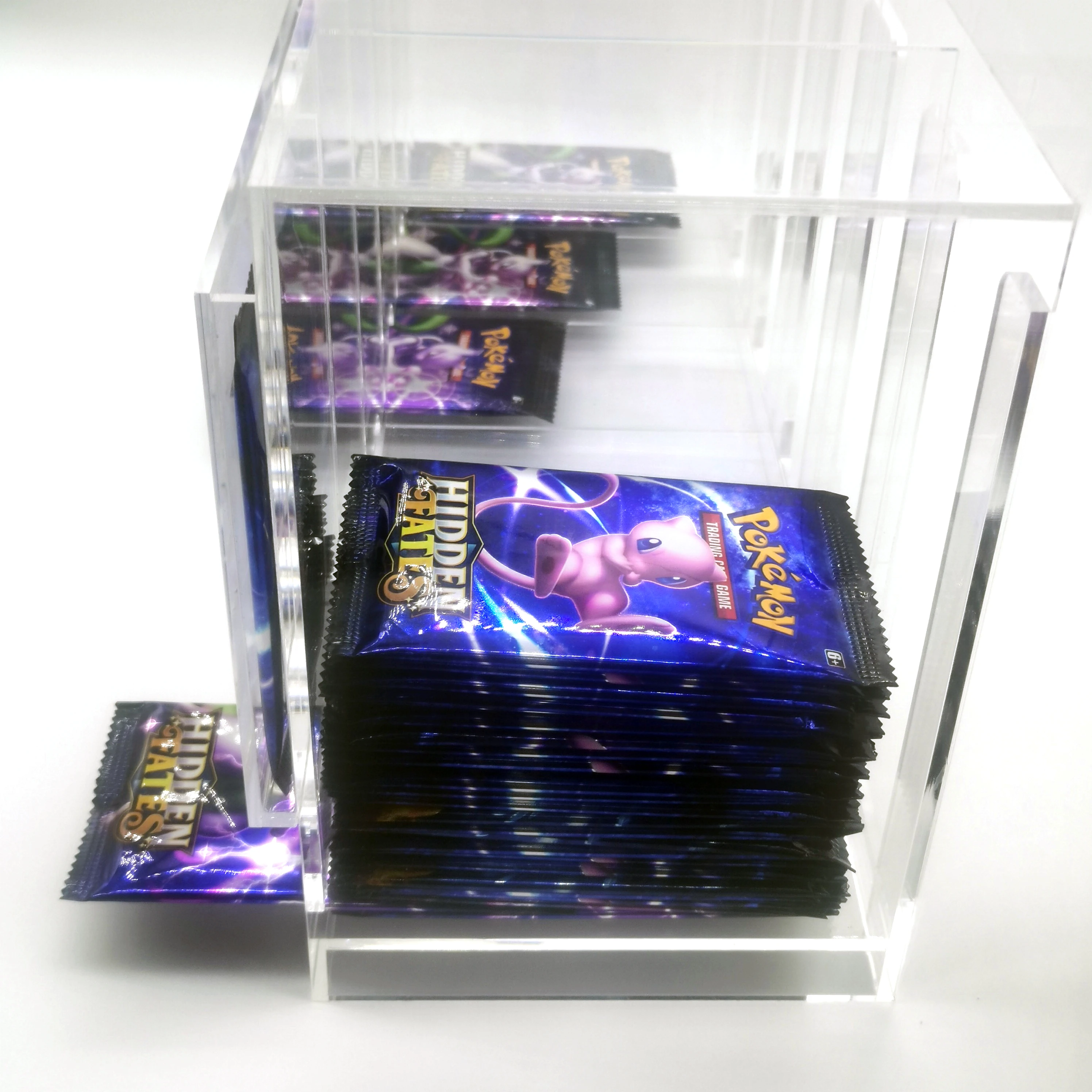 Premium Thick Acrylic Uv Protection Pokemon Booster Box Acrylic Case ...