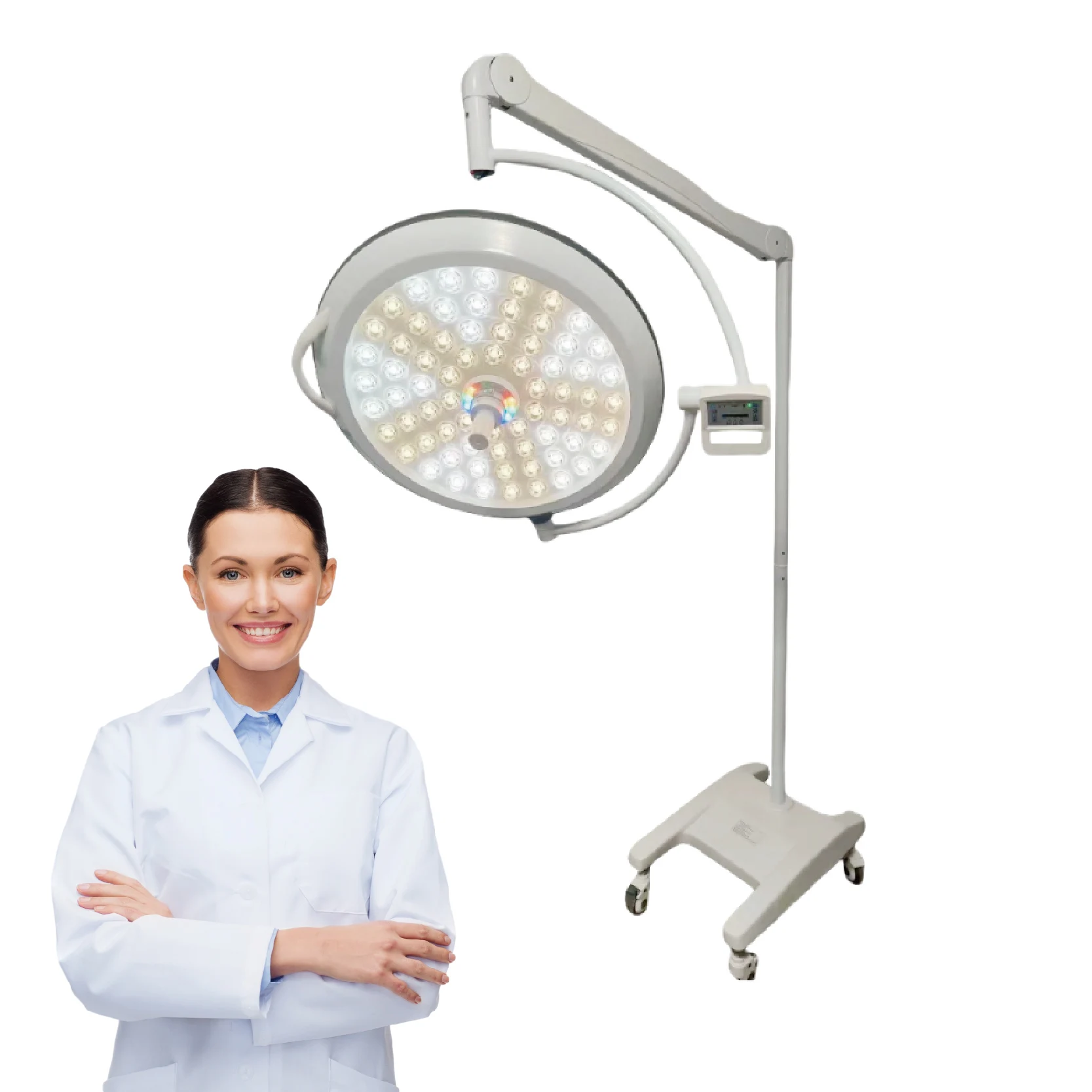 Iso Certificate Surgical Shadowless Operating Lamp Mobile Medical ...