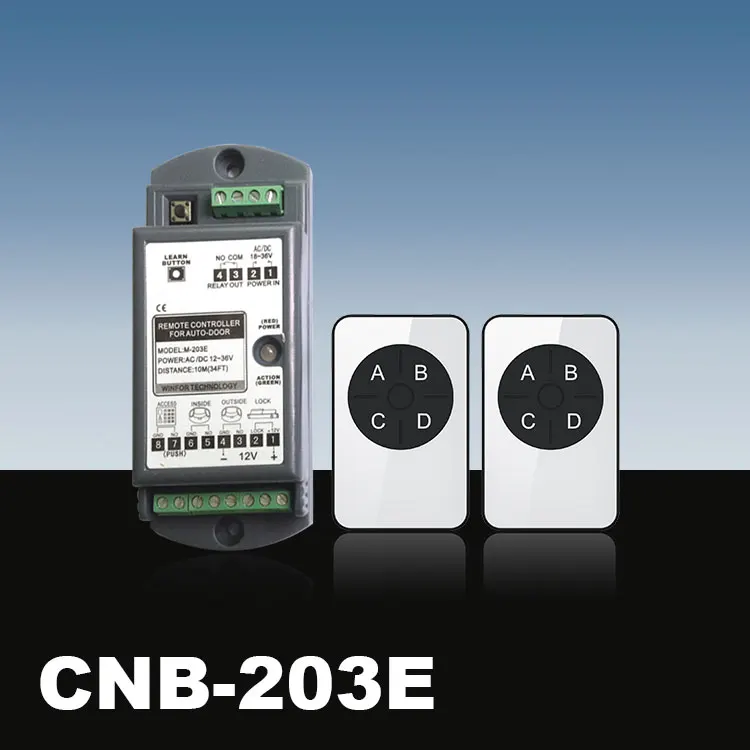 Universal Wireless Single Channel Electronic Keys Automatic Door Remote ...