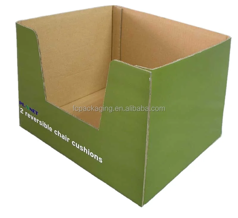 Retail Shop Shelf Ready Retail Packaging Paper Display Box Folding ...