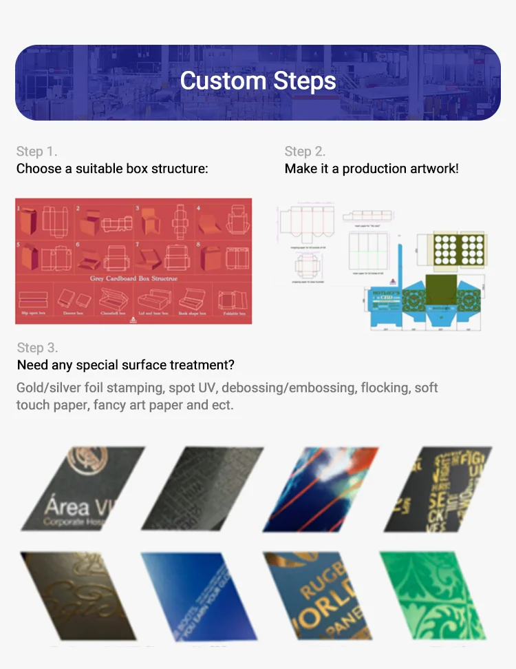 Custom Press On Nails Package Box Magnetic Artificial Fingernails ...