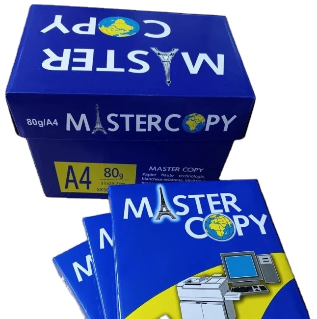 100% Wood Pulp A4 Paper 70gsm 75gsm 80gsm 500 Sheets/ream Double A A4 Paper/ Copy Paper - Buy A4 ...