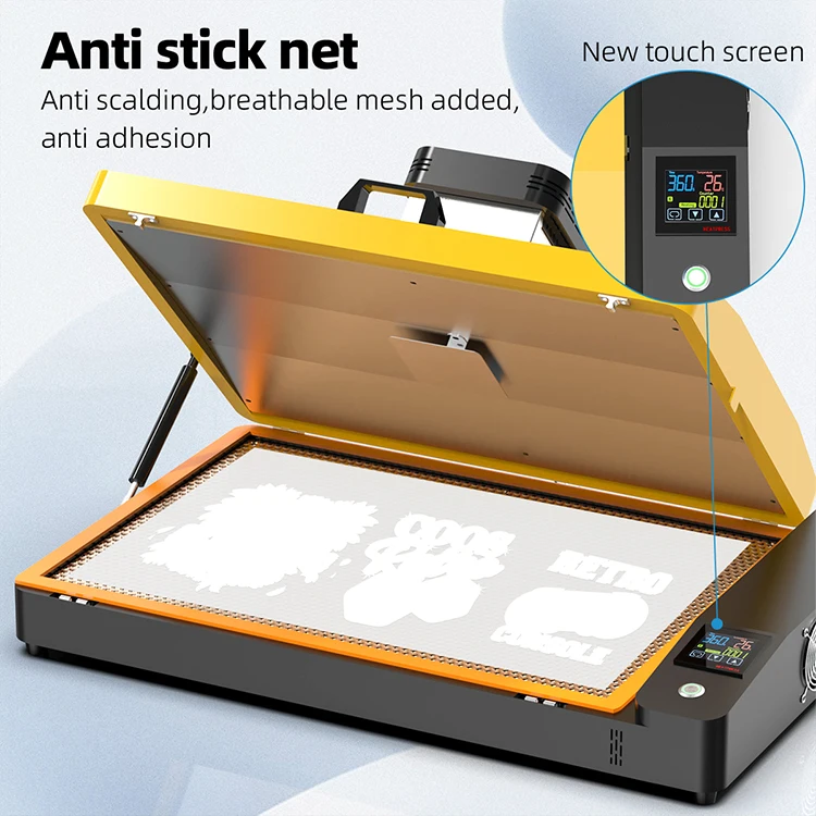 Ingani 60cm A1 A2 Desktop DTF Oven Machine Automatic Pet Curing Heat ...