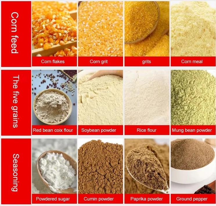 Cassava Flour Milling Machine With Diesel Engine Mini Flour Milling ...