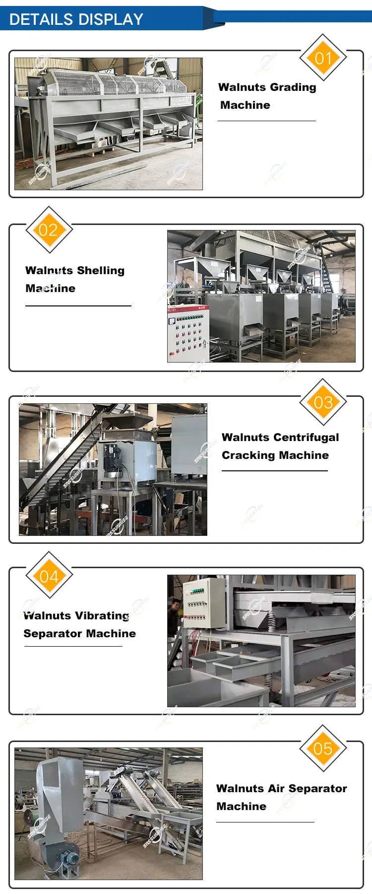 Nuts Sheller Processing Plant Commercial Automatic Pecan Nuts Shelling ...