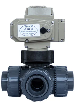 Wholesale PVC CPVC UPVC PVDF PP PPH Electric 3-way Ball Valve| Alibaba.com