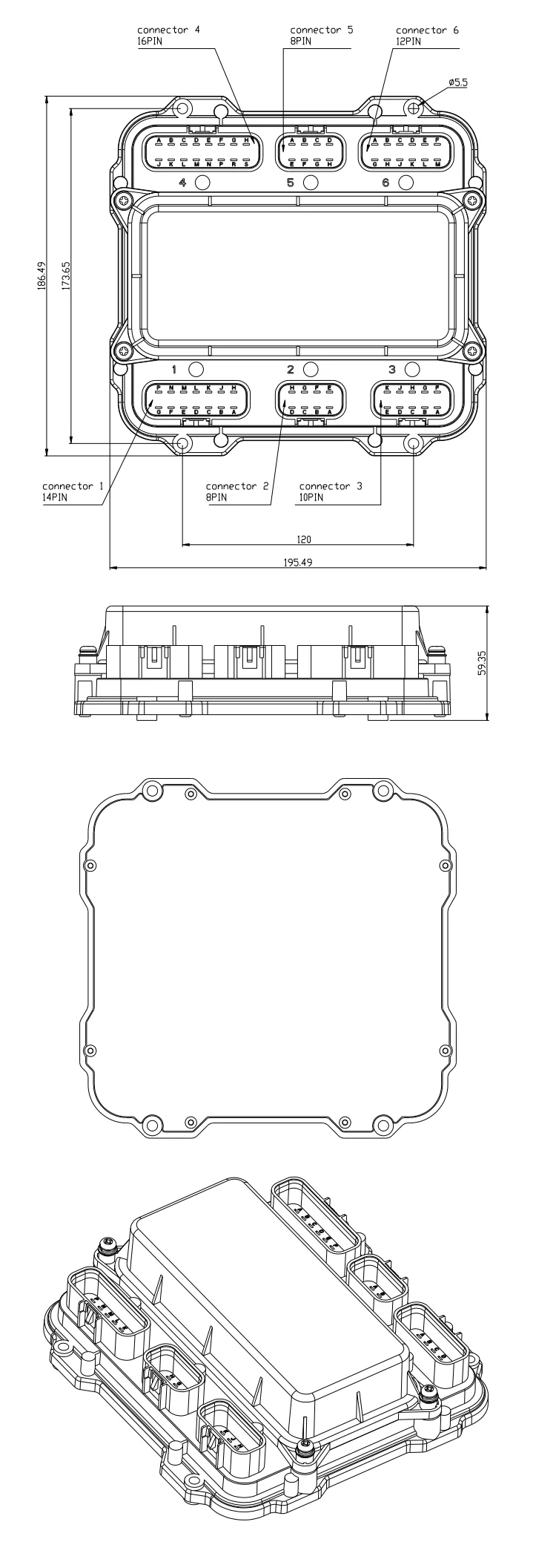 Intelligent Power Management Module BCM CAN Bus Control Unit