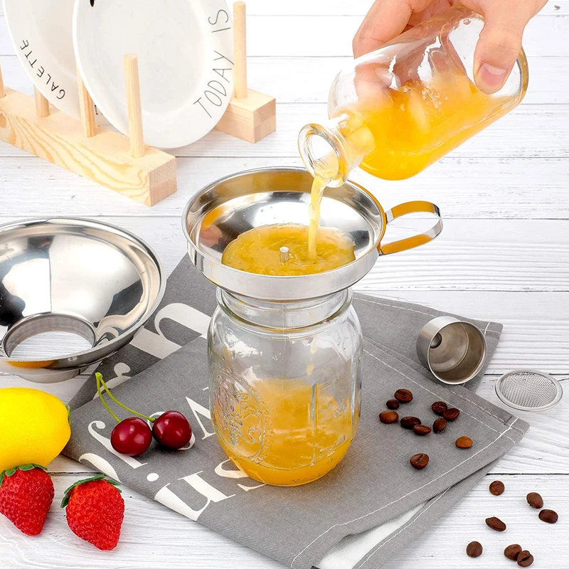 Stainless Steel Funnel Large - Wide Mouth Canning Accessory