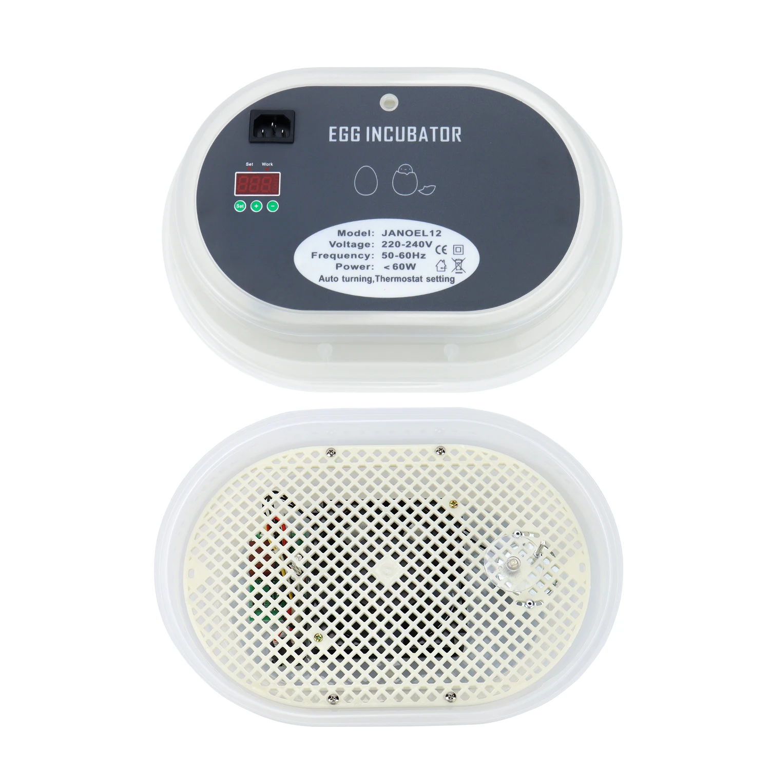 Hatching Machine Controller Automatic Mini Eggs Incubator 12 Chicken ...