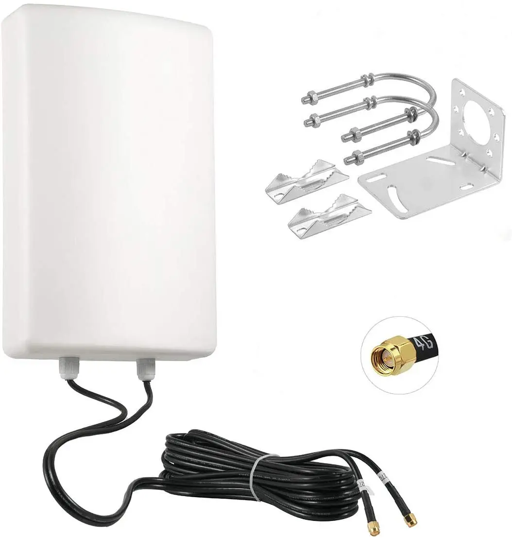 Antena De Panel Impermeable De Alta Calidad,4g,Lte,Gsm,Wifi,Direccional ...