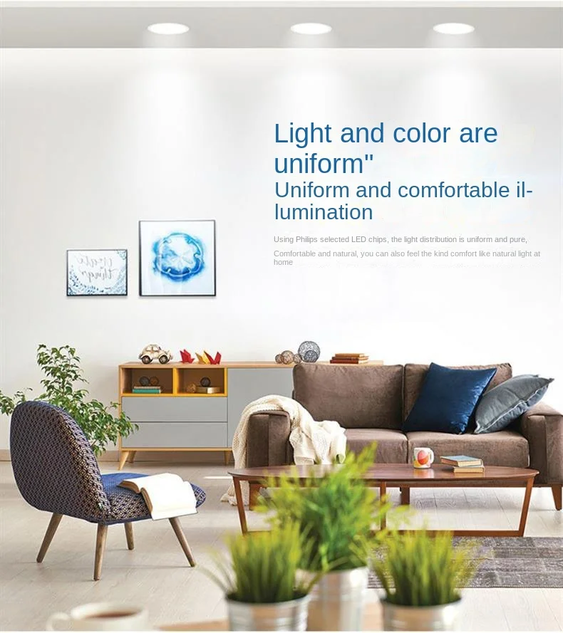 Philips DN200B LED Recessed Downlight for Living Room & Bedroom, OEM