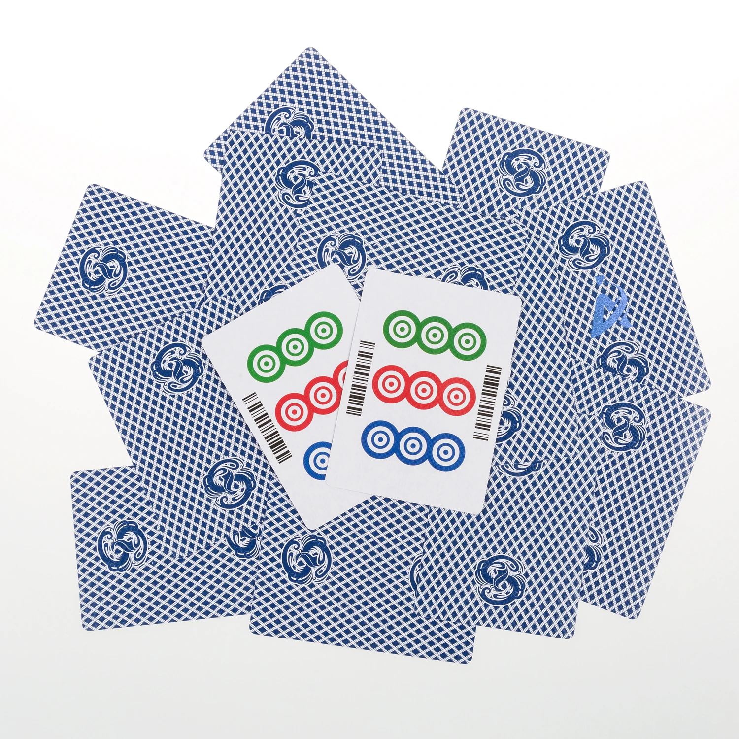 Custom Custom Design High Quality 300gsm Blue Core Paper Mahjong ...