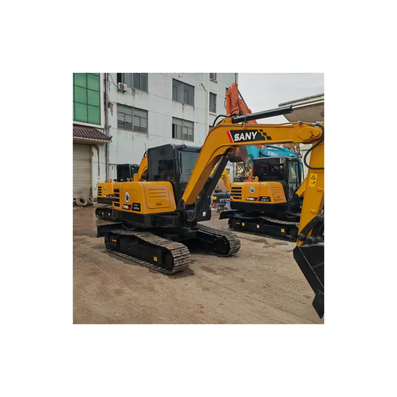 china brand 6ton sany construction digging machine second hand ...