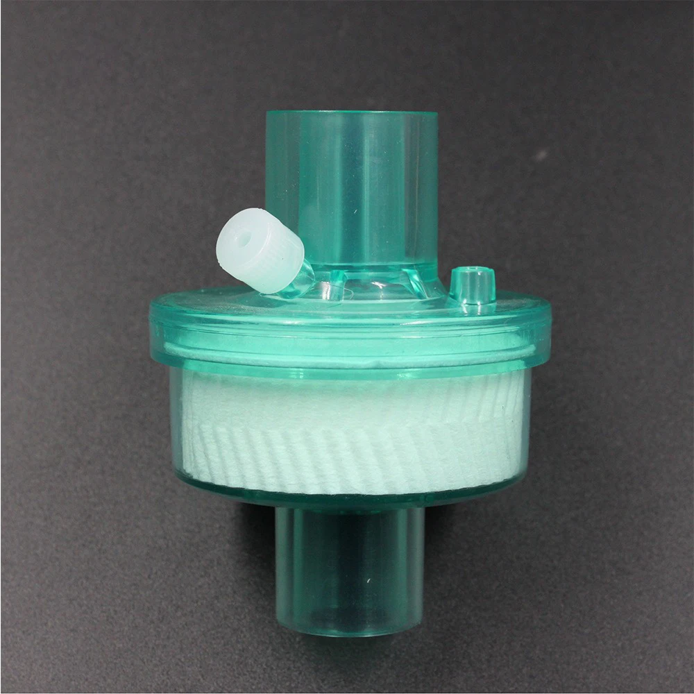 5pcs Hmef Filter Adult Heat & Moisture Exchanger For Anesthesia Oem