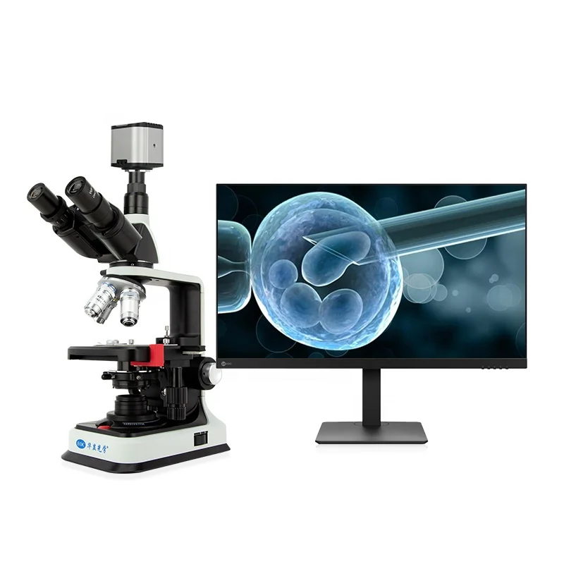EOC Real 4K resolution camera digital microscope biological microscope ...