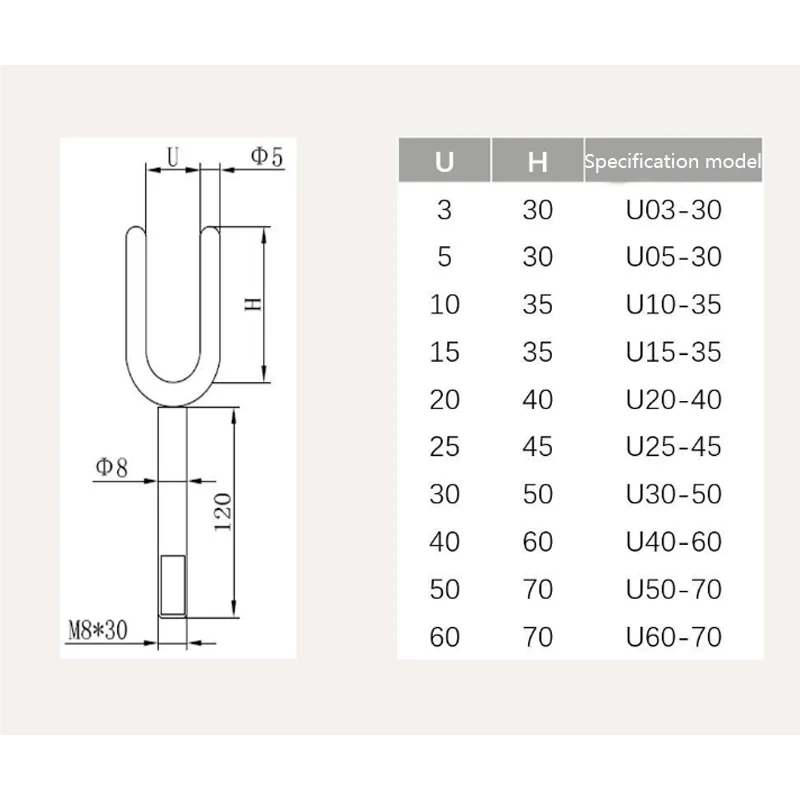 Automotive Wiring Harness Fixture U-shaped Conjoined Two-fork Fixture ...