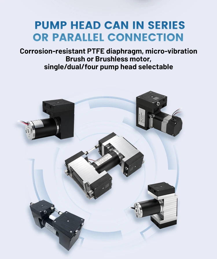 Mini 12v 24 Volt Electric Micro High Flow 58LPM Air Vacuum Adjustable ...