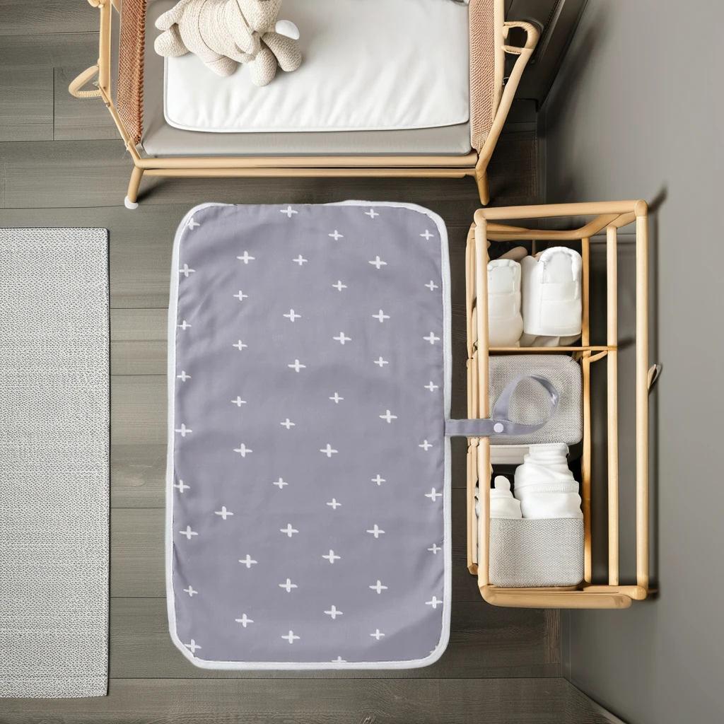 Best Price Portable Bed Diaper Mat Waterproof Breathable Cotton Baby ...
