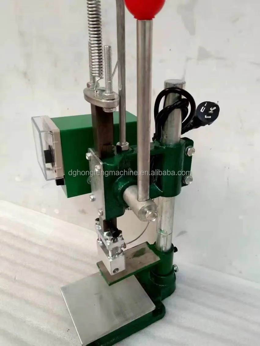 Leather Pressing Line Machine - YUHUI YH-19A Manual Logo Heat Press