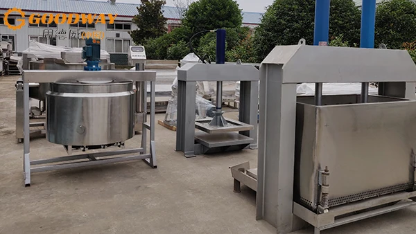 1000 KG/H Cassava Garri Processing Production Line Used in Factories