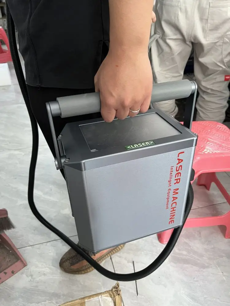 Hand Held Mini Laser Inkjet Printer Machine Tiny Laser Machine 20w 30w ...