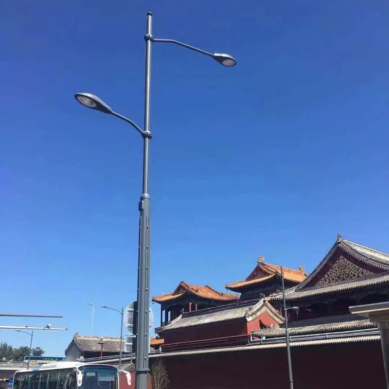 Factory Customized Hot-dip Galvanized Poles Multi-functional Street ...