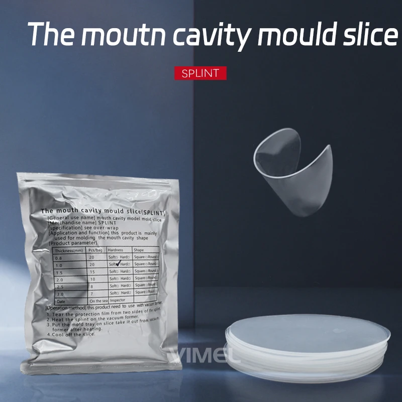 Dental Lab Splint Thermoforming Materials - VIMEL Sheets