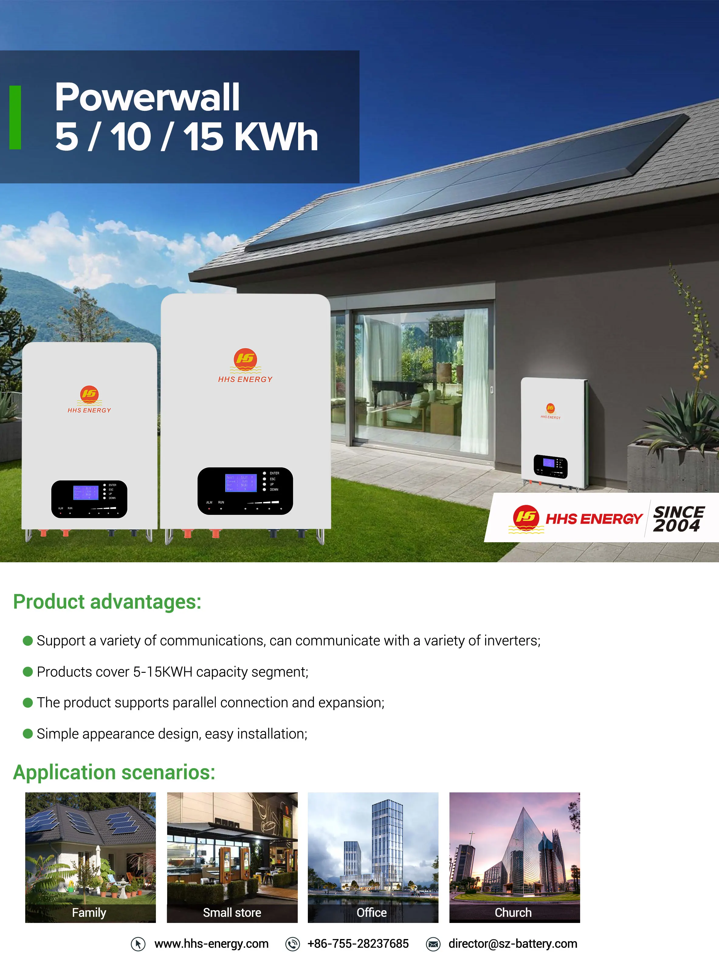 Italia Cei 0-21 Powerwall 48v 200ah 10kwh Batterie Fotovoltaico Agli ...
