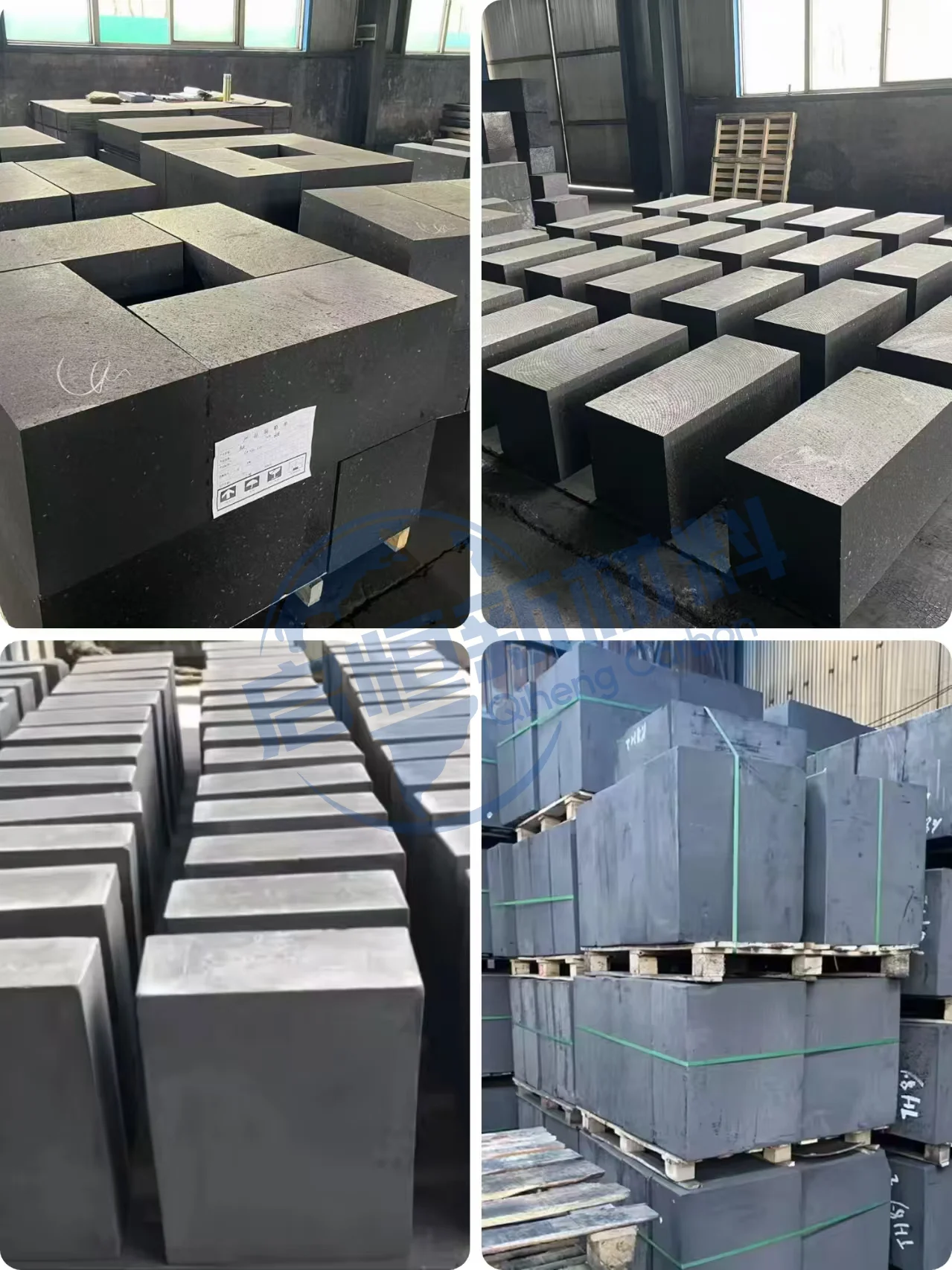 High Purity 99.9% Carbon Graphite Blocks Factory Price Square & Round ...