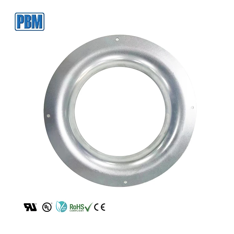 Cold Rolled Steel Centrifugal Fan Inlet Ring for Clean Room FFU