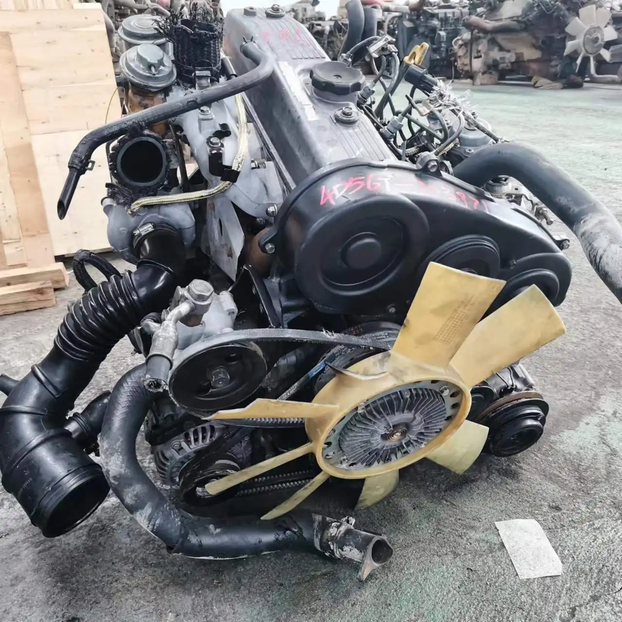 For Mitsubishi L200 Pickup L300 4d56t Engine Used Original Complete 2 ...