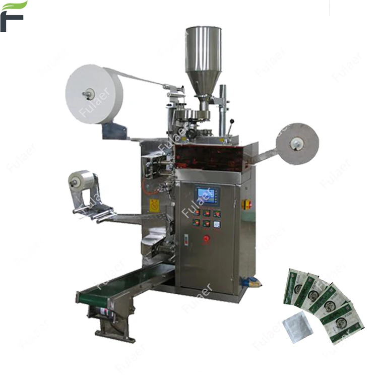 Easy To Operate Small Sachets Tea Bag Packaging Machine With String Tea ...