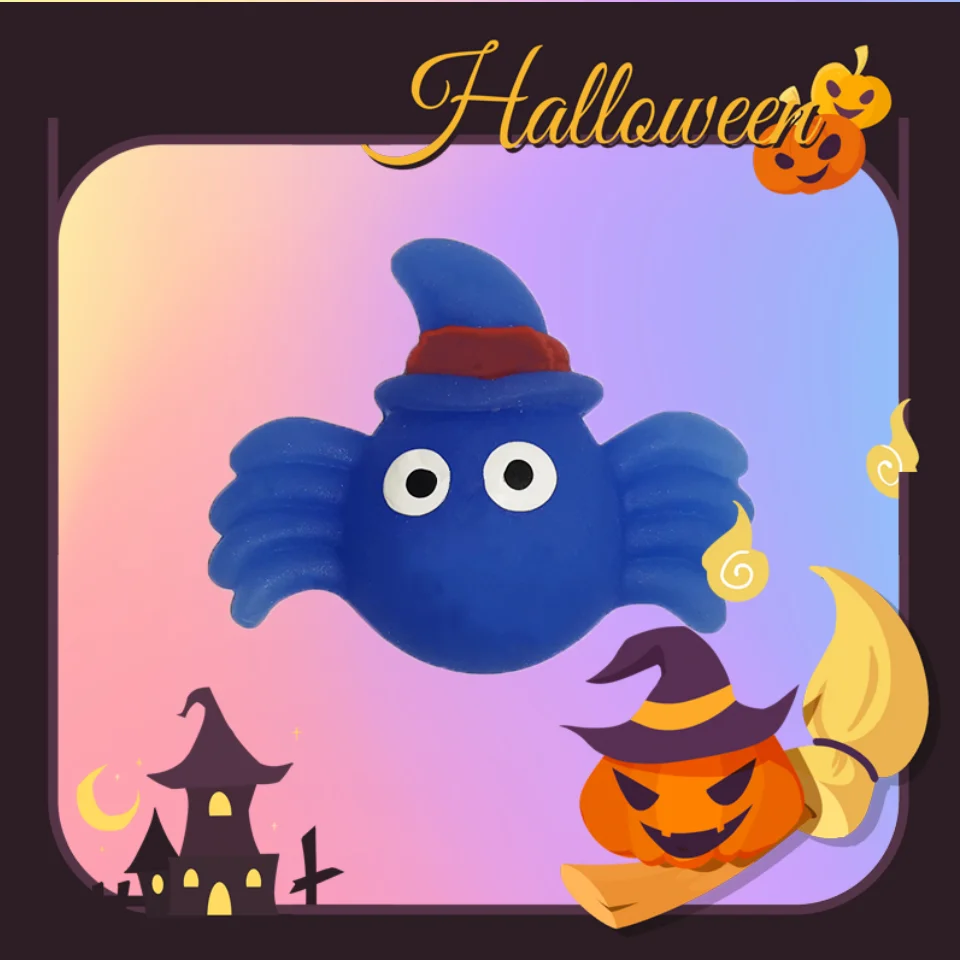 Cross Border Explosive Squishy Decompression Toy Halloween Pumpkin ...