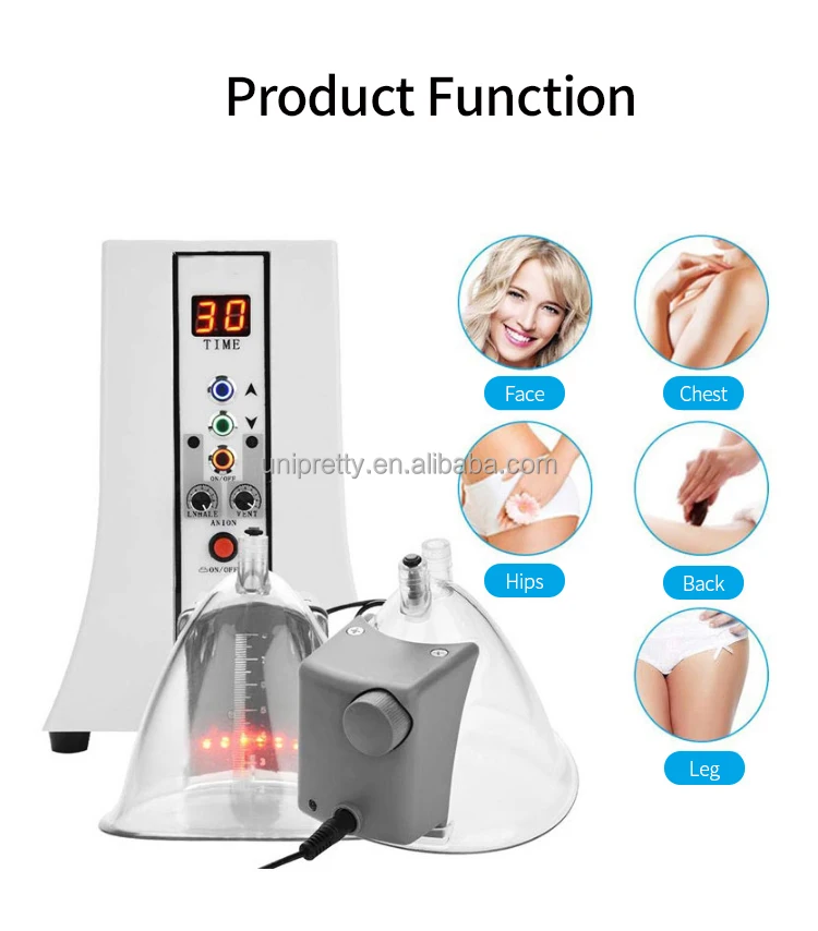 Vacuum Hips Lifting Breast Butt Breast Lift Machine Buttock Enlargement Vaccum Cupping Buttock ...