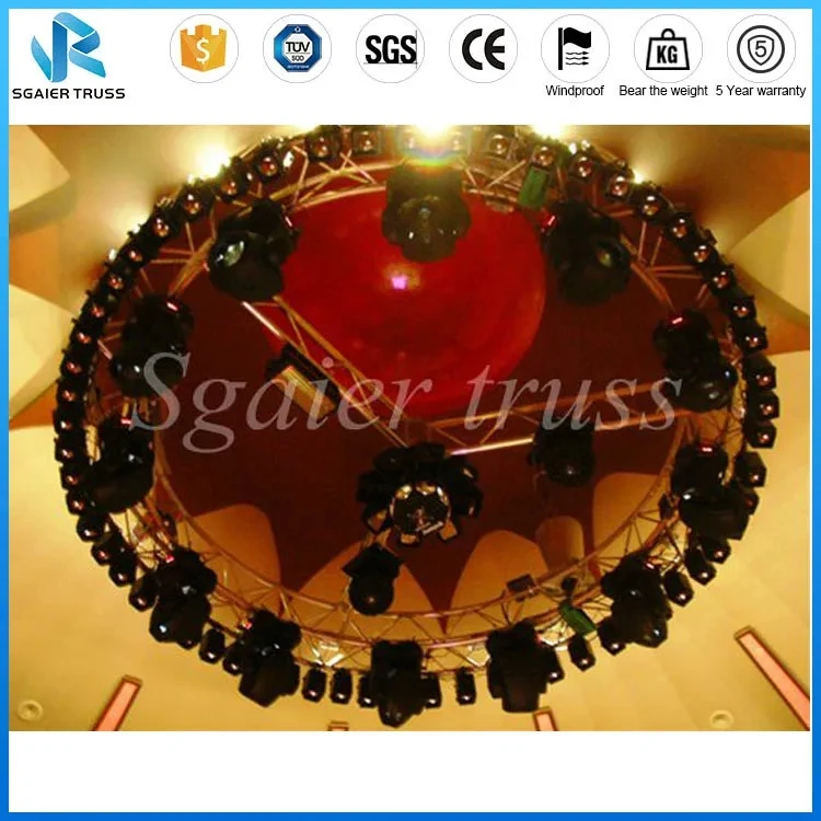 Rotating Truss Circular Rotating Lighting Truss Rotating Stage Truss ...